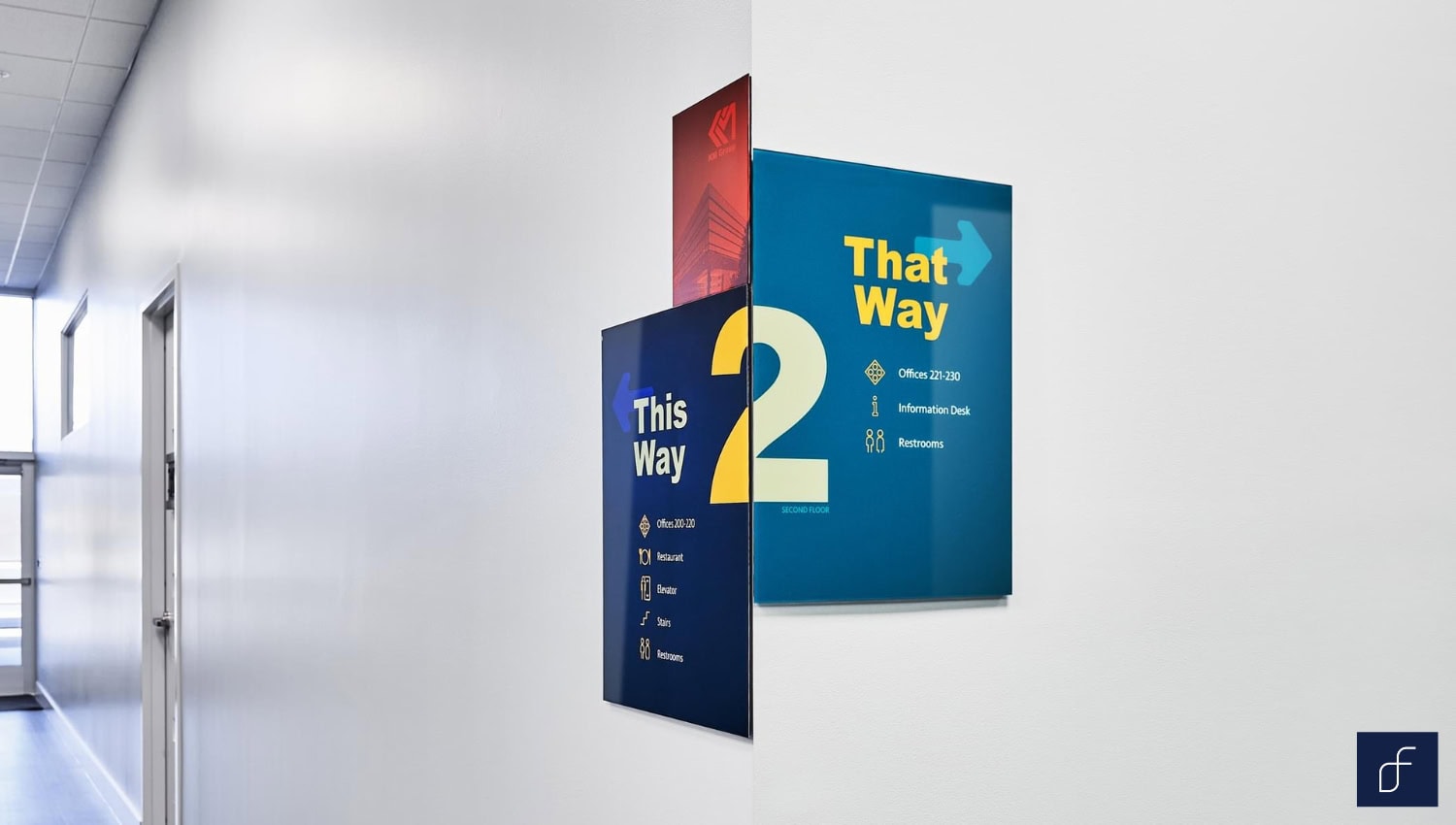 Common Types of Wall Wayfinding Signage for Businesses