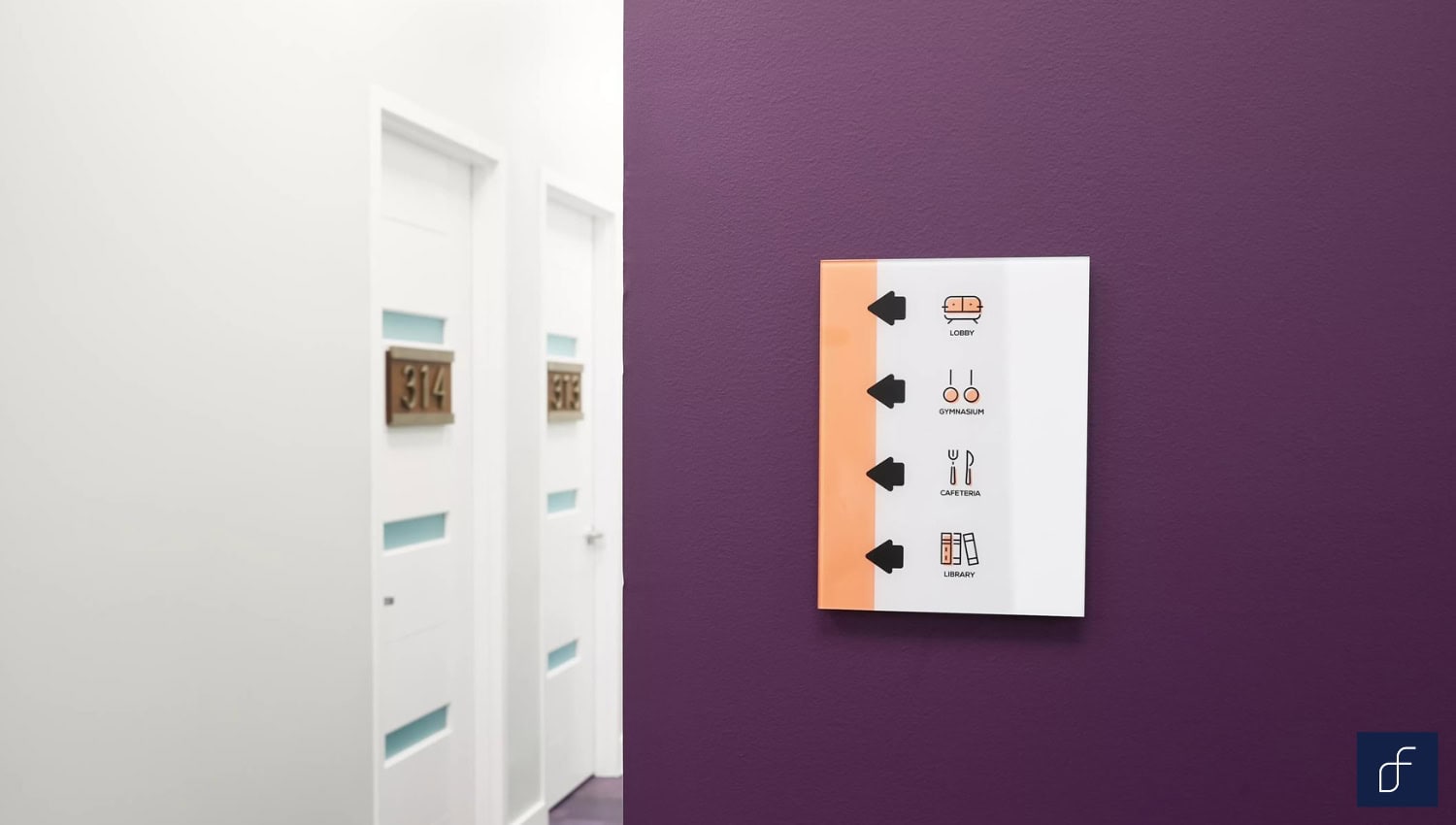 Common Types of Wall Wayfinding Signage for Businesses